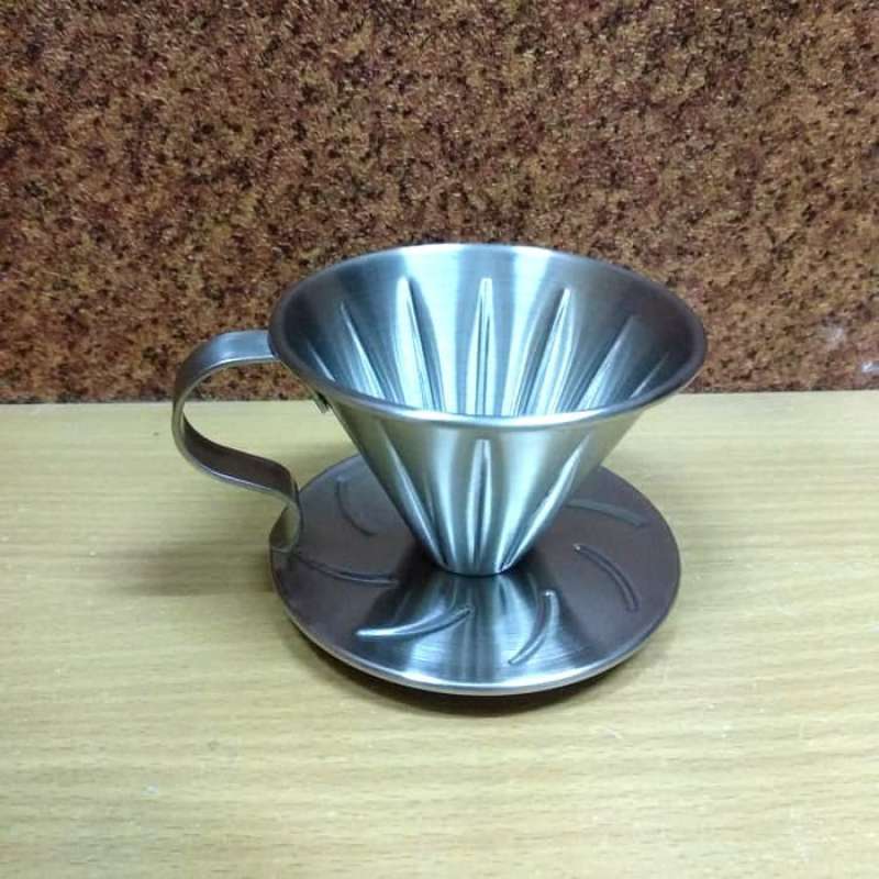 Promo V60 Stainless. Pour Over V60 01. Coffee Dripper Filter HM-24-55 ...
