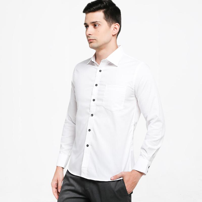 Promo Vm Slimfit Shirt Kemeja Casual Tangan Panjang Pria - Putih Diskon ... Promo Vm Slimfit Shirt Kemeja Casual Tangan Panjang Pria - Putih Diskon ...