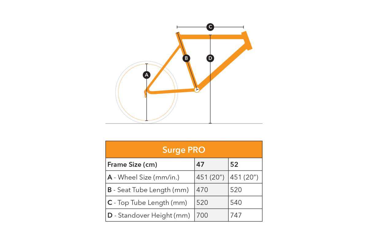 Promo Tern Surge Pro [22 Inch] Sepeda Classic Japanese Minivelo 10 ...