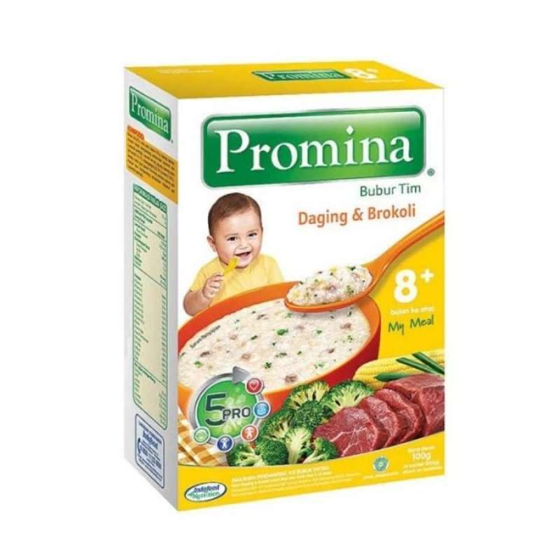Jual PROMINA BUBUR TIM DAGING BROKOLI [100 G] di Seller Farmers Family ...