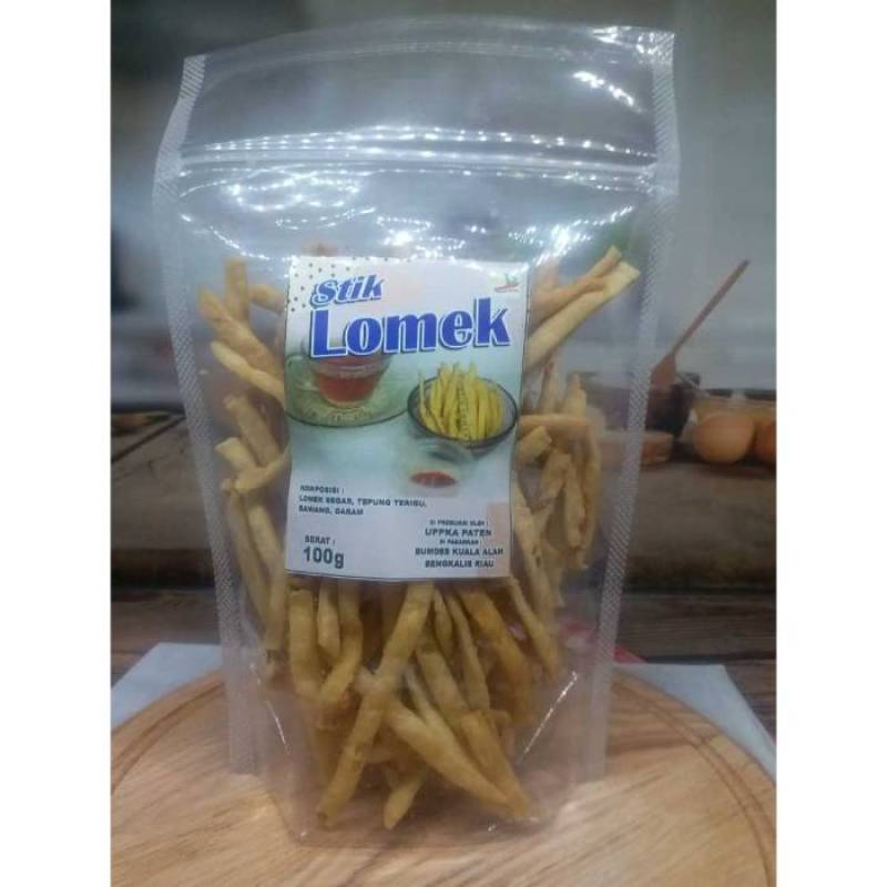Promo Keripik Stick Ikan Lomek isi 100 Gram Khas Pulau Bengkalis Ready ...