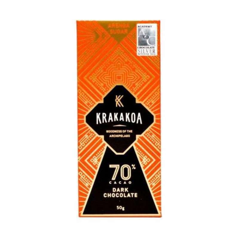 Jual KRAKAKOA DARK CHOCOLATE 70% [50 G] di Seller Farmers Family Pondok ...