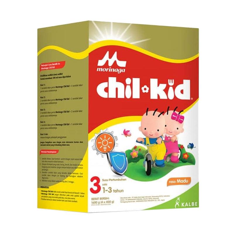 Jual Morinaga Chil Kid Gold Madu Susu Pertumbuhan Anak [1600 g] di ...