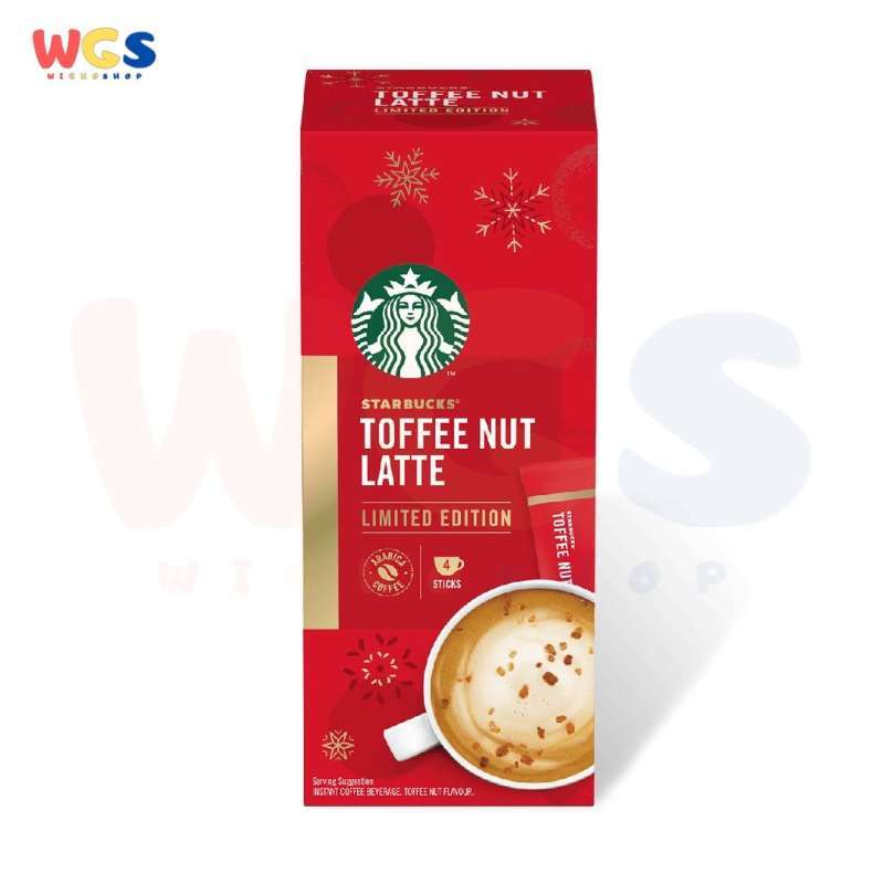 Jual Starbucks Toffee Nut Latte Instant Coffee Limited Edition 4p x 21 ...