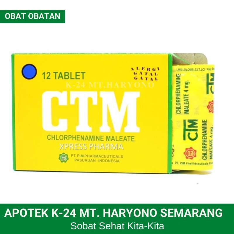 Jual CTM PIM 4MG ISI 12 TAB di Seller K24 MT.Haryono - Purwodinatan ...