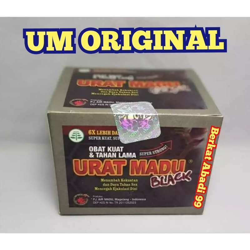 Jual Urat Madu Black Original 10 Sachet @ 2 Kapsul di Seller Misterpeng ...