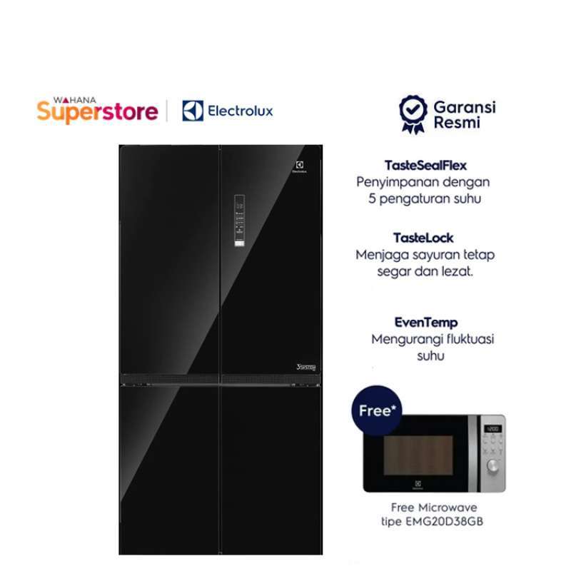 Promo Electrolux Kulkas Side by Side UltimateTaste 900 622L - EQE6909A-BID Diskon 12% di Seller ...