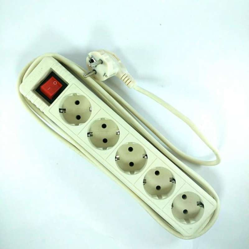 Jual STOP KONTAK SUNFREE 3M 5 LUBANG TERMINAL COLOKAN LISTRIK 3 METER 5 LBG di Seller BUTTERCUP ...