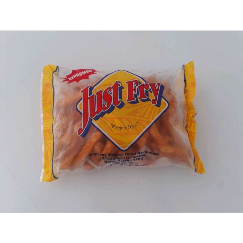 Jual Kentang Goreng Beku Just Fry Berbumbu 450g French Fries Frozen di Seller Adellioolshop ...