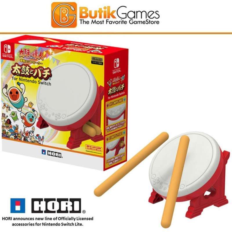 Promo HORI Taiko Drum Controller Nintendo Switch Diskon 8% di Seller Butikgames - Toko My Butik ...