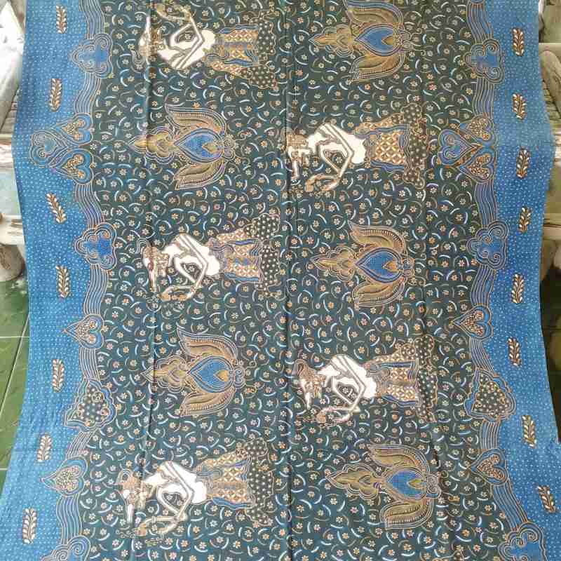 Jual Soul & Crafts Kain Batik Tulis Lawasan Pewarna Alam Motif Wayang ...