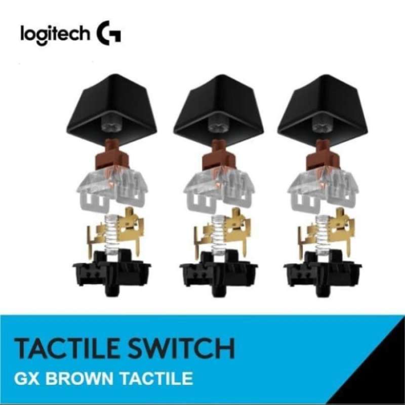 Jual Logitech GX Switch Mechanical Keycaps - Linear switch - brown ...