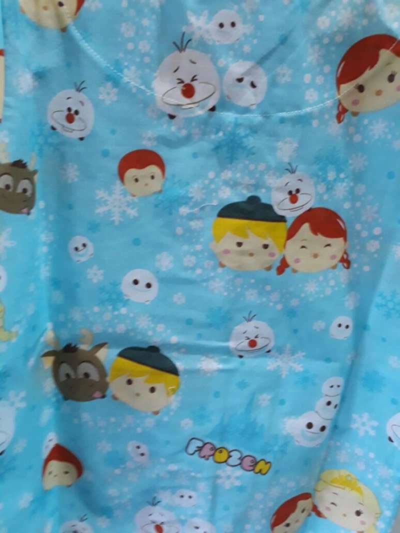 Jual BAJU TIDUR ANAK FROZEN BABY BIRU BLUE ANNA ELSA OLAF PIYAMA UNISEX ...