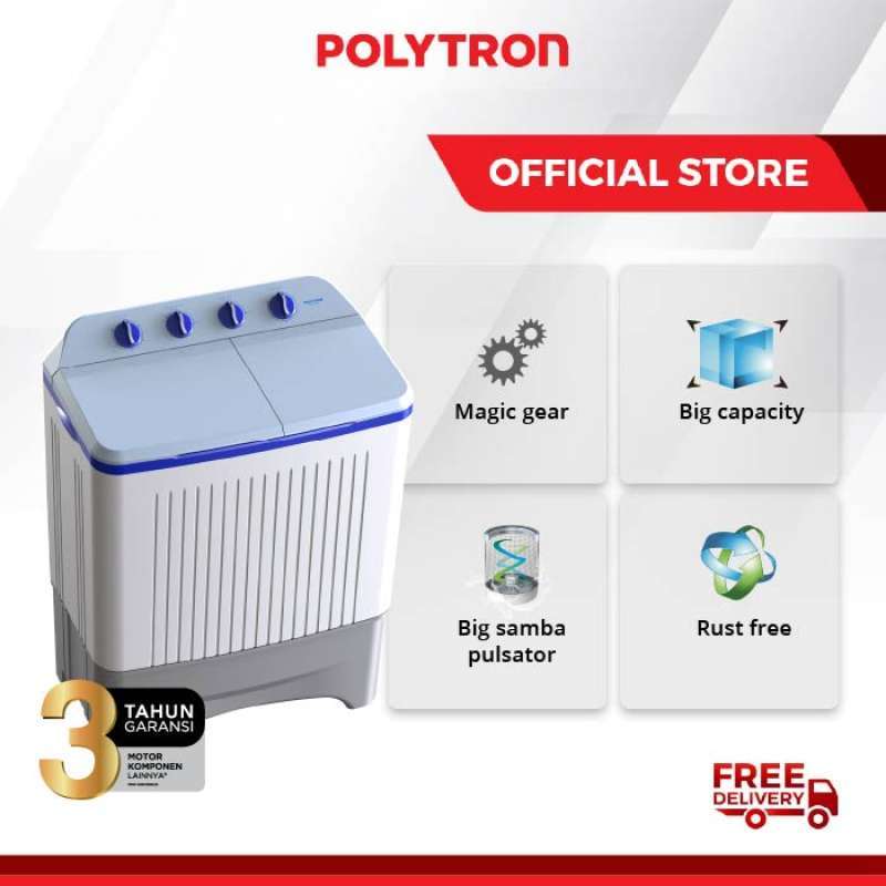 Jual POLYTRON Primadona Samba 2 tabung 9 Kg PWM 9366HB di Seller ...