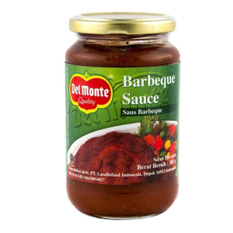 Promo DEL MONTE Barbeque Sauce 380g - Saus BBQ Barbekyu Kemasan Jar ...