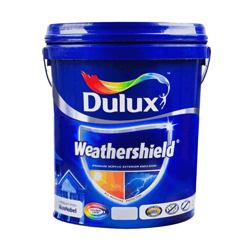 Jual Dulux Weathershield Pro Cat Tembok Exterior Brilliant White [2 5