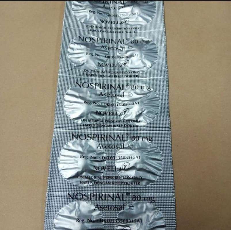 Jual Novell Nospirinal 80 Mg Perbox Isi 50 Tablet Di Seller Doyanstore ...