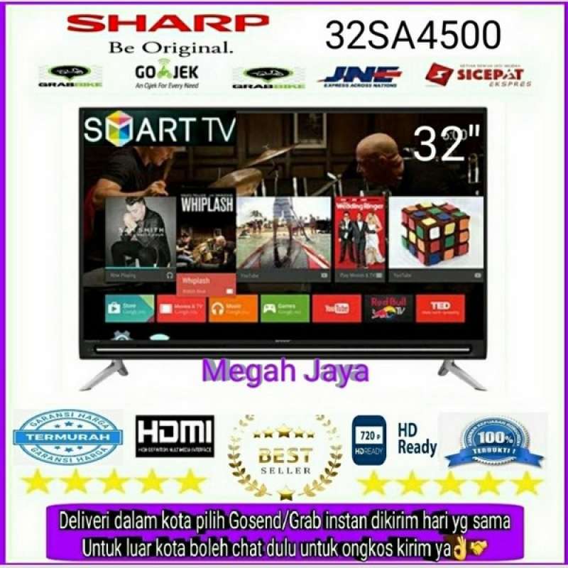 Jual Tv Led Sharp 32 Inch Digital Smart Tv Full Hd Upscalling Garansi ...