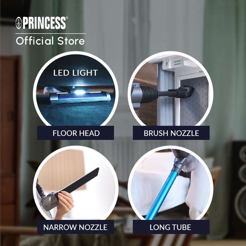 Promo Princess Rapido Bldc Cordless Vacuum Cleaner/penyedot Debu Tanpa ...