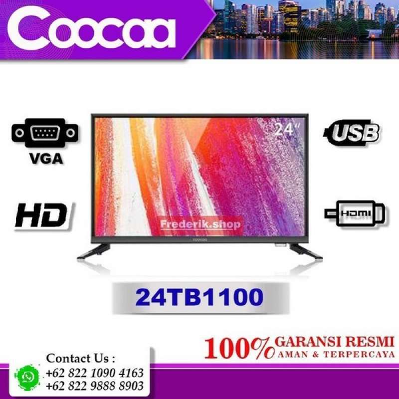 Jual Coocaa 24Tb1100 + Dvbt2 Set Top Box Digital Tv Led Tv 24 Inch di ...