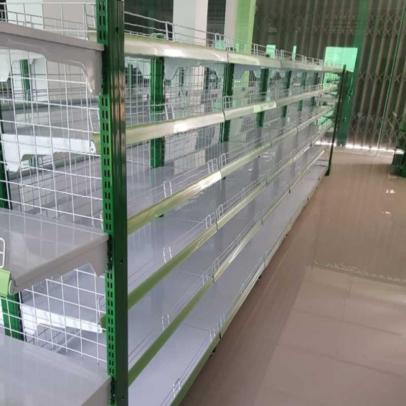 Jual Rak Besi/Rak supermarket single/Rak toko single 40/35 - 1 Tiang di ...