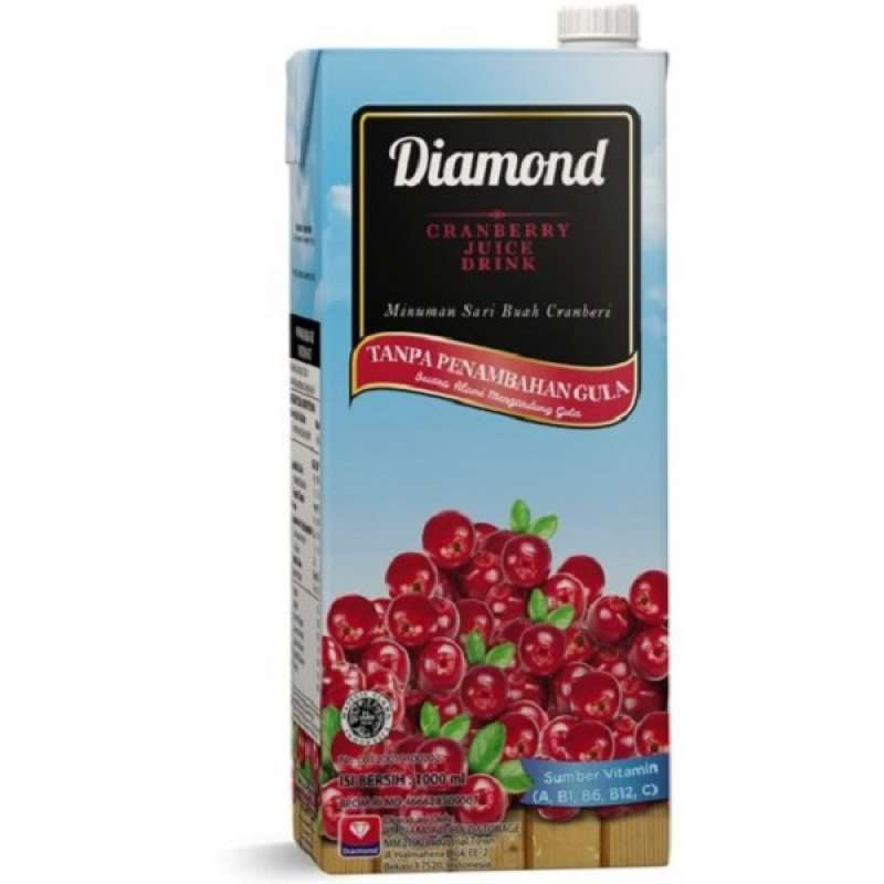 Jual DIAMOND Juice UHT 1LT Unsweetened - Blueberry di Seller Sahabat ...