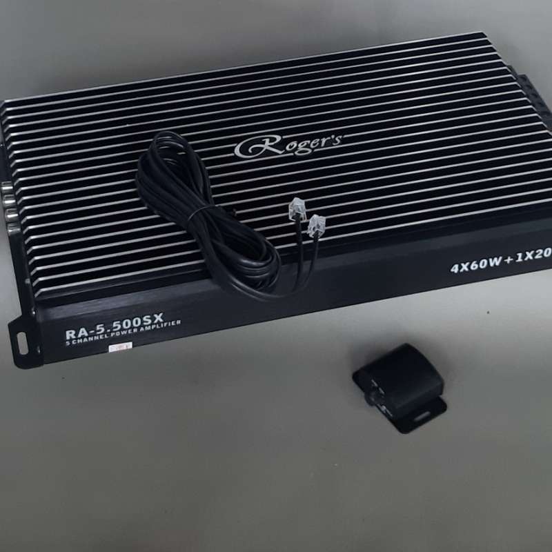 Jual Power Amplifier 5 Channel ROGER ROGERS ROGER'S RA-5.500SX RA 5.500 ...