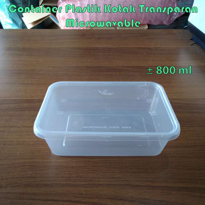 Jual Kotak Makanan Plastik Thinwall Meiji RT 800 ml isi 500 pcs di ...