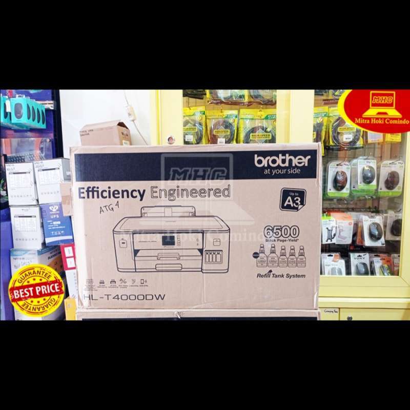 Jual PRINTER BROTHER T4000DW T4000-DW 4000DW A3 Wireless Duplex Print ...