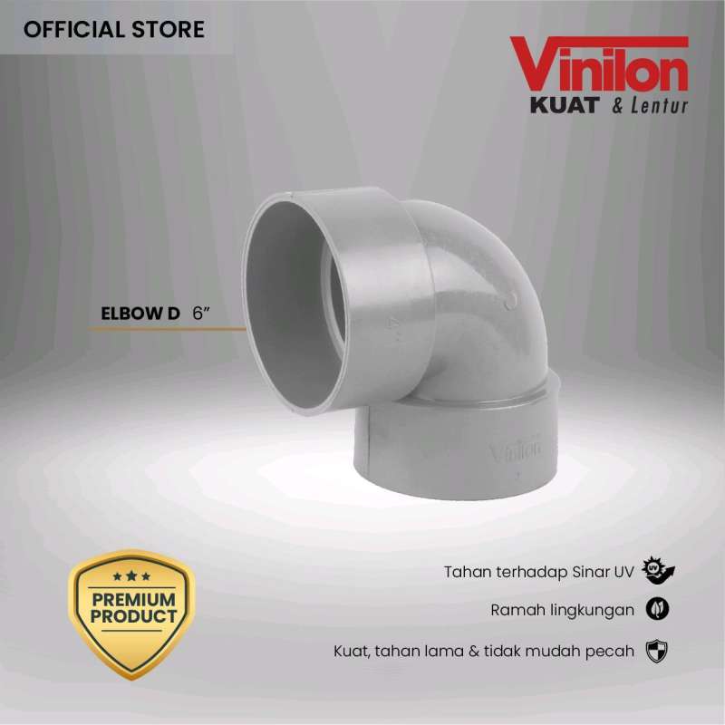Promo Elbow PVC D 6 Inch Vinilon Diskon 10% di Seller Vinilon Group ...