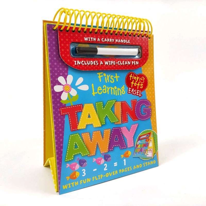 Jual Tiny Tots Easel First Learning Taking Away Wipe Clean di Seller ...