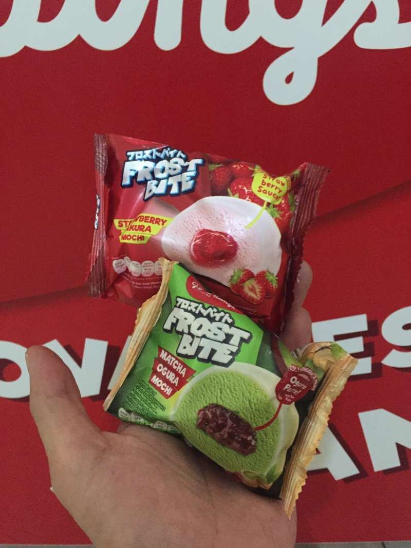 Jual Glico Ice Cream Frostbite Mochi - Matcha Ogura Di Seller Mycanteen ...