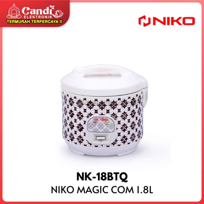 Promo Niko Magic Com 1.8l Nk-18btq - Rice Cooker Nk 18btq Diskon 15% Di ...