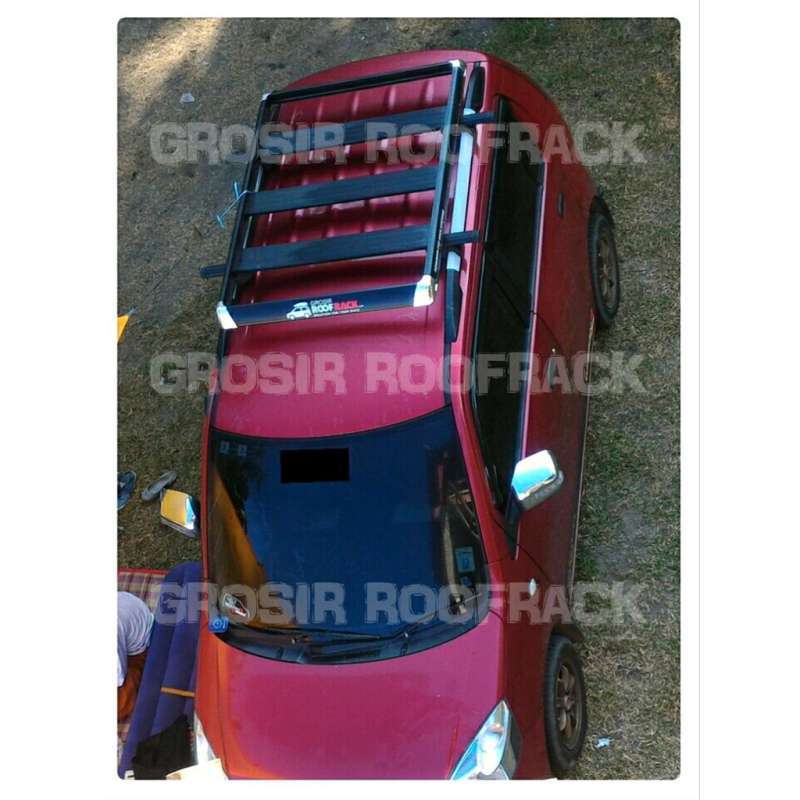 Jual Rak Alumunium Kotak Persegi Platinum Roofrack untuk bawa barang ...