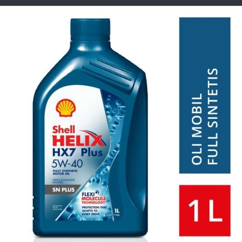 Jual Shell Oli Shell Helix Hx7 Plus 5W-40 Barcode Scan Dijamin Tembus ...