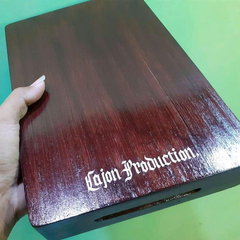 Jual Cajon Travel Kajon Portable kahon Mini Akustik Drumbox 20x30cm ...