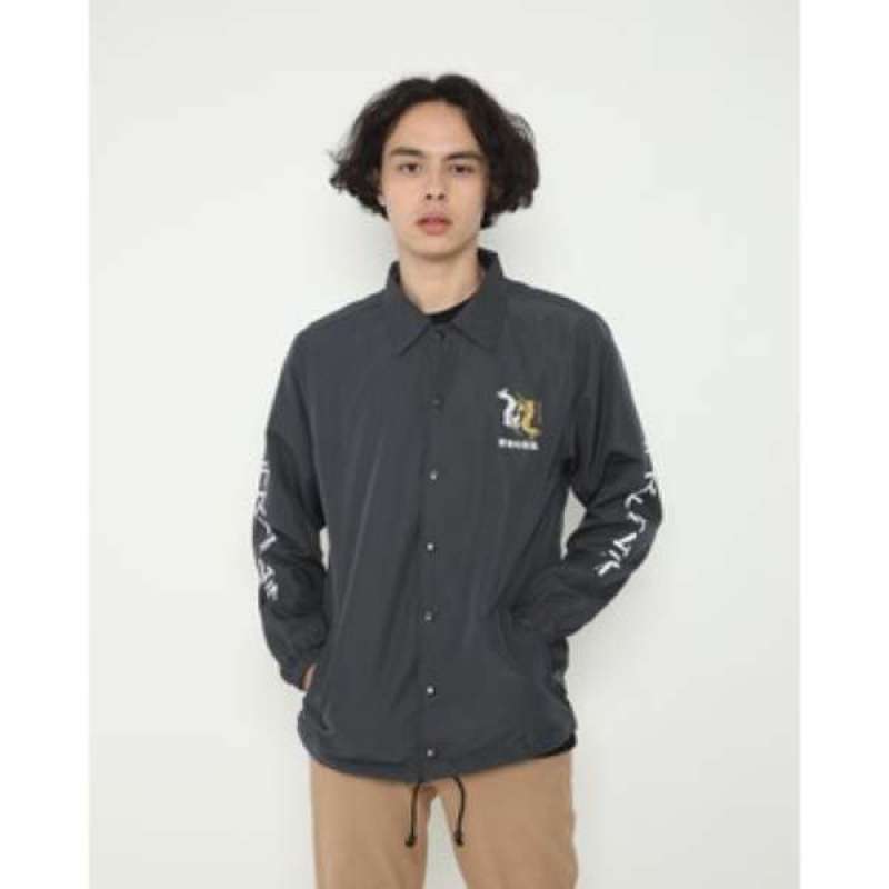 Jual Erigo Coach Jacket Sanshoku Dark Grey - Dark Grey L Di Seller ...