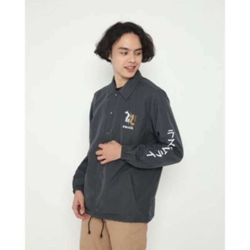 Jual Erigo Coach Jacket Sanshoku Dark Grey - Dark Grey L Di Seller ...