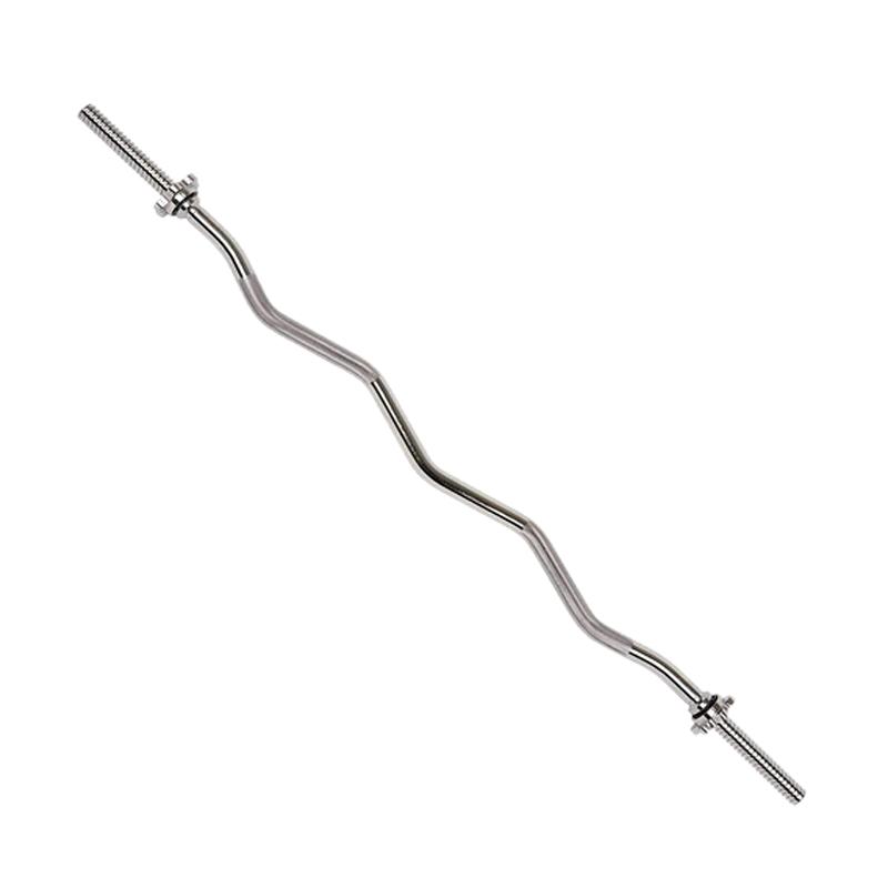 Jual Kettler Solid Threaded Curl Bar Peralatan Fitness [47 Inch/ 30 mm ...