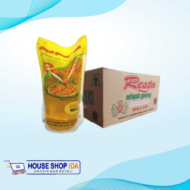 Jual Minyak Goreng Resto 900ml (1 dus isi 12) di Seller houseshop ida ...