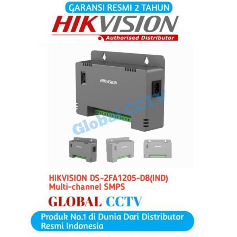 Jual FREE ONGKIR ADAPTOR 8 CHANNEL 1A/ ADAPTOR HIKVISION/ POWER SUPPLY ...