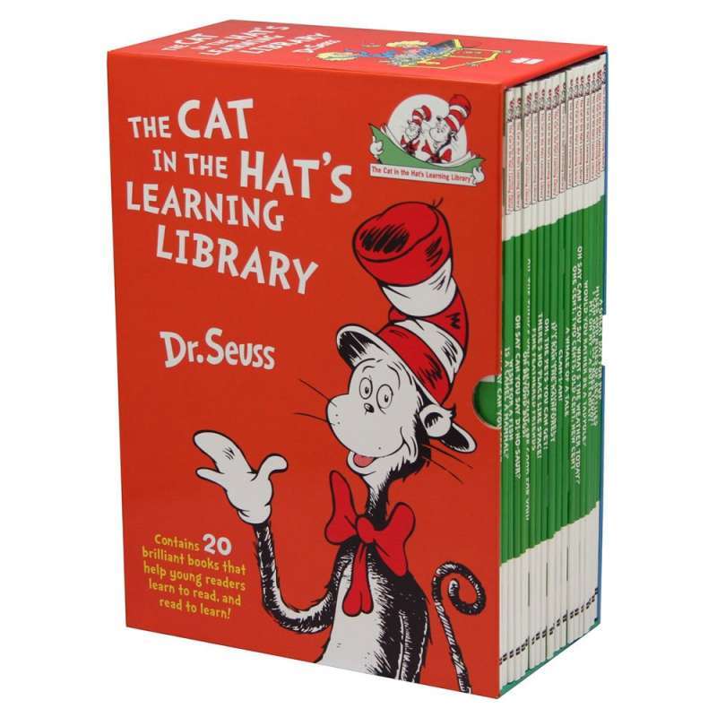 Jual The Cat In The Hat's Learning Library by Dr. Seuss Box Set di ...