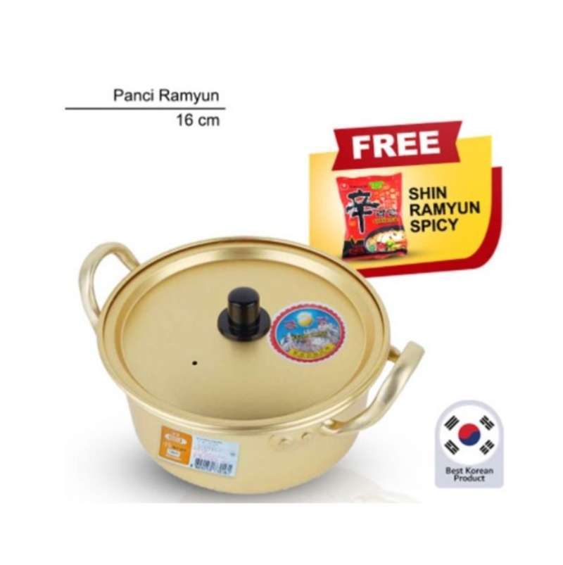 Promo Panci Pot Ramyun+FREE NONGSHIM Shin Ramyun Spicy Mushroom 120g ...