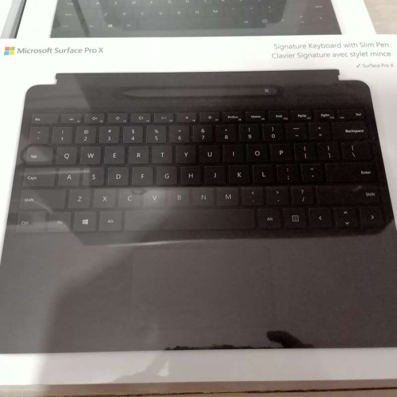 Jual Surface Pro X Signature Type Cover Keyboard + Slim Pen Original di ...
