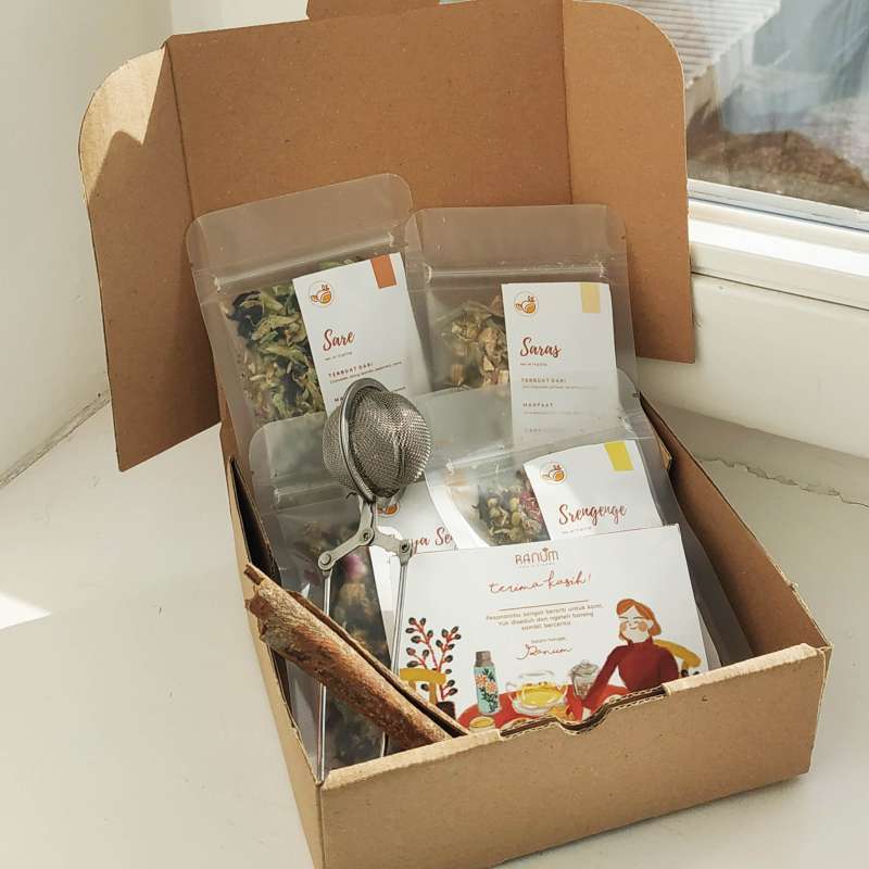 Jual Hampers Artisan Tea / Bundle Package / Ranum Tea / Isi 4 Tea ...