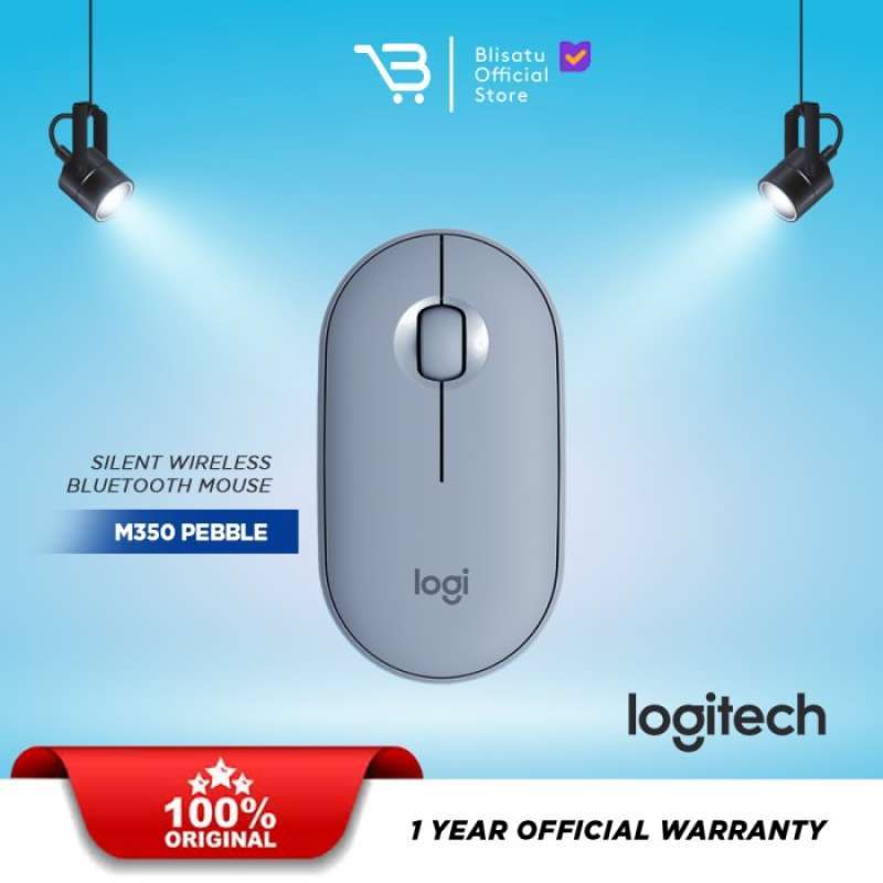 Jual Logitech Pebble Wireless Bluetooth Mouse M350 - Hijau di Seller ...