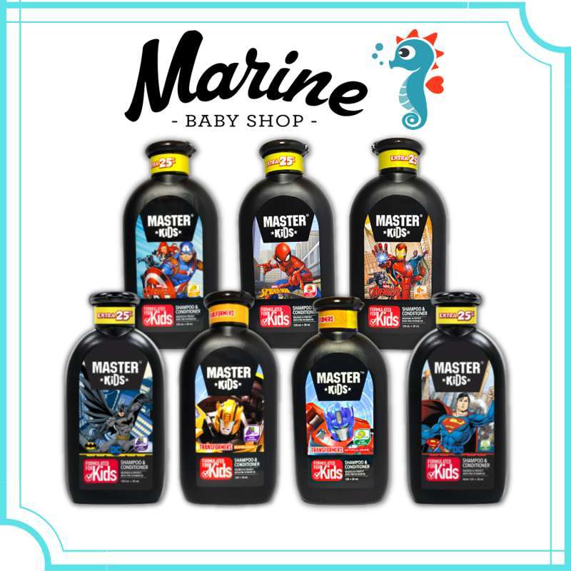 Promo Master Kids Super Hero Spray Cologne Anak [100 mL] - Captain ...