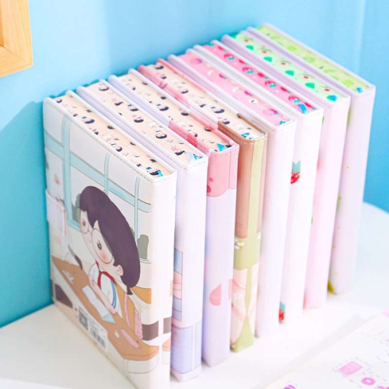 Jual Gratis Ongkir Notebook Diary Kertas Gambar Animasi Buku Catatan ...