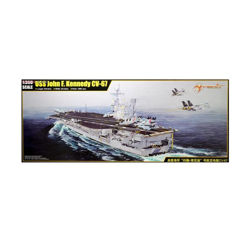 Jual Pre Order - Merit 65306 USS John F. Kennedy CV-67 Model Kit [1:350 ...