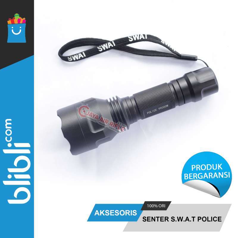 Jual Senter S.w.a.t Police Aksesoris Senapan Angin Di Seller Jaya Air ...